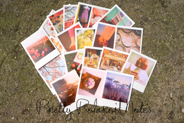 Pretty Polaroid Notes - Sunday Morning Mess - Stylonylon